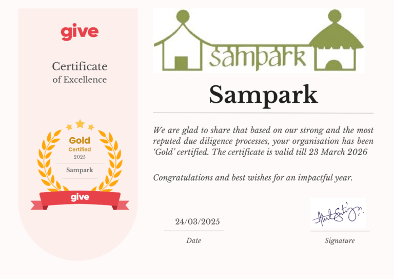 AWARDS AND ACCREDITATION - Sampark